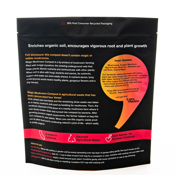 Magic Mushroom Compost | Garden Soil Amendment - Love, Plants